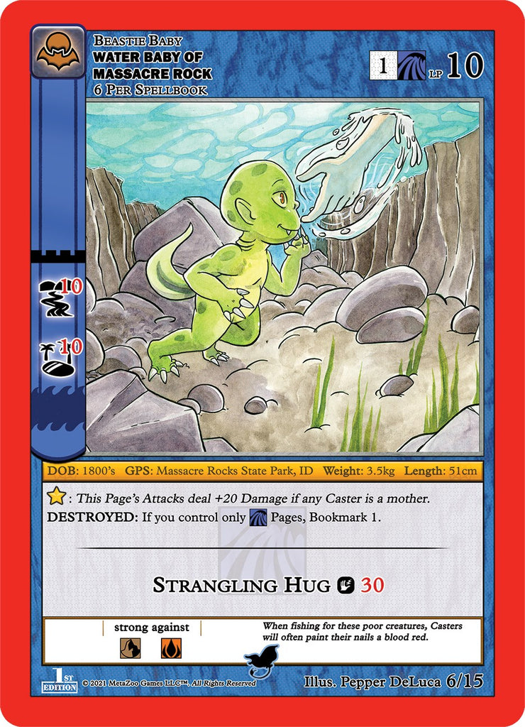 Water Baby Of Massacre Rock [Cryptid Nation: Nightfall First Edition T